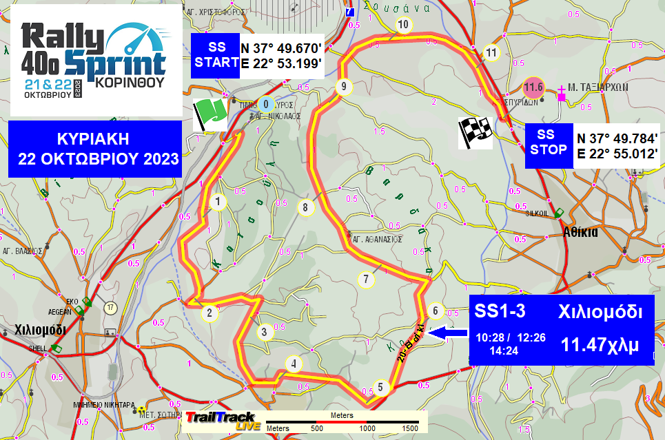 40ο_Rs_Maps – ΑΛΑΚ – Αγωνιστική Λέσχη Αυτοκινήτου Κορινθίας
